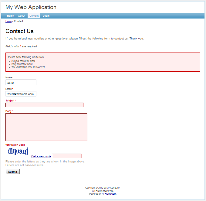 The Definitive Guide to Yii - Creating Your First Yii Application